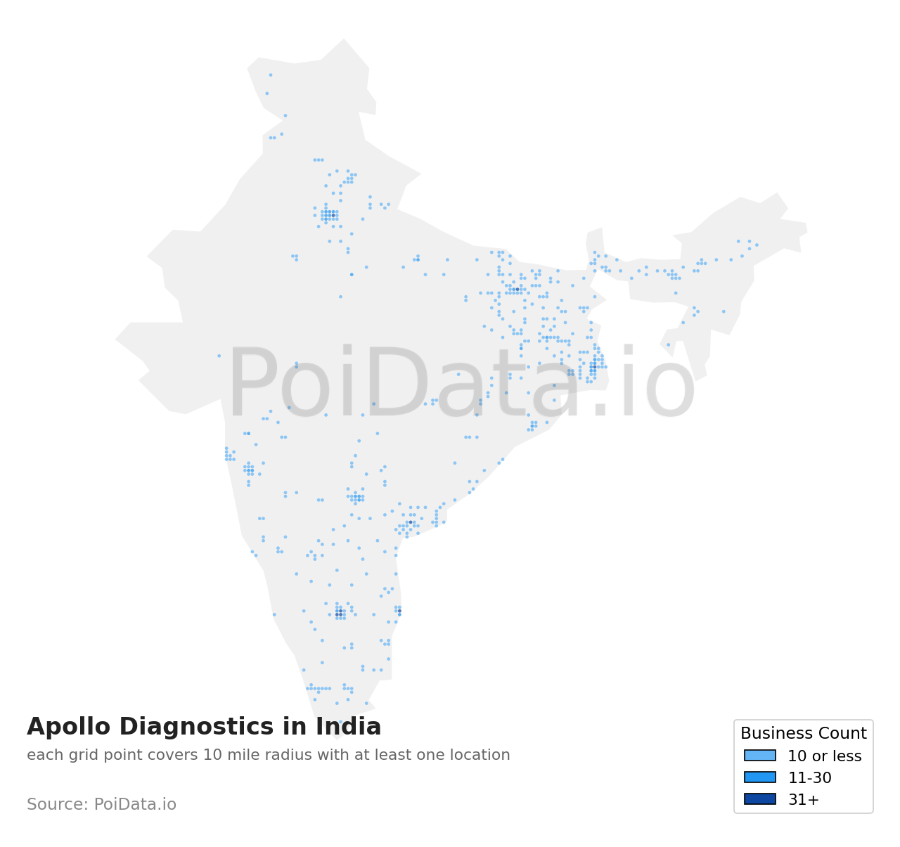 List of Apollo Diagnostics Locations in India